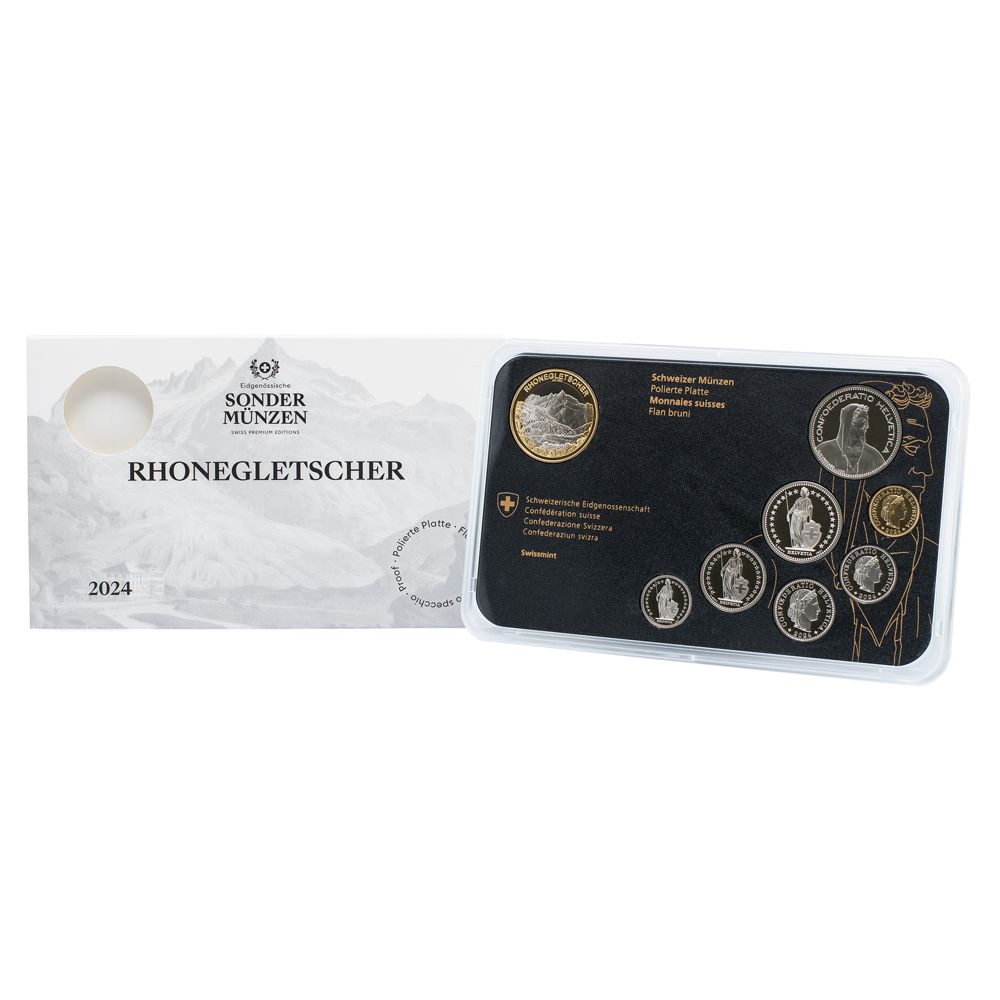 18,85 CHF Schweiz Rhonegletscher 2024 CuNi PP | DEUTSCHER MÜNZEXPRESS®